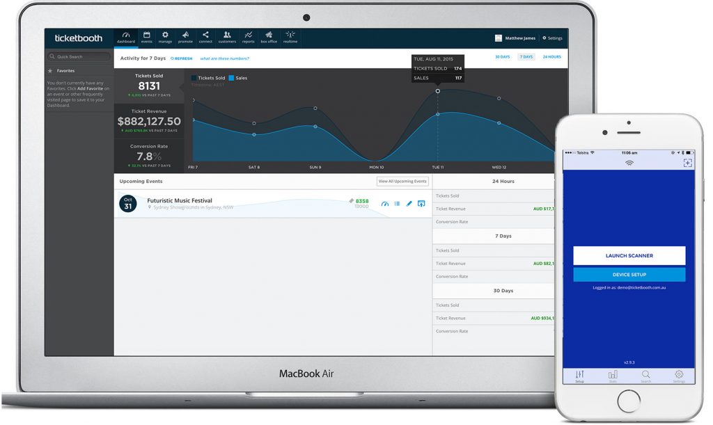 Online ticketing for Festivals - Ticketbooth New Zealand