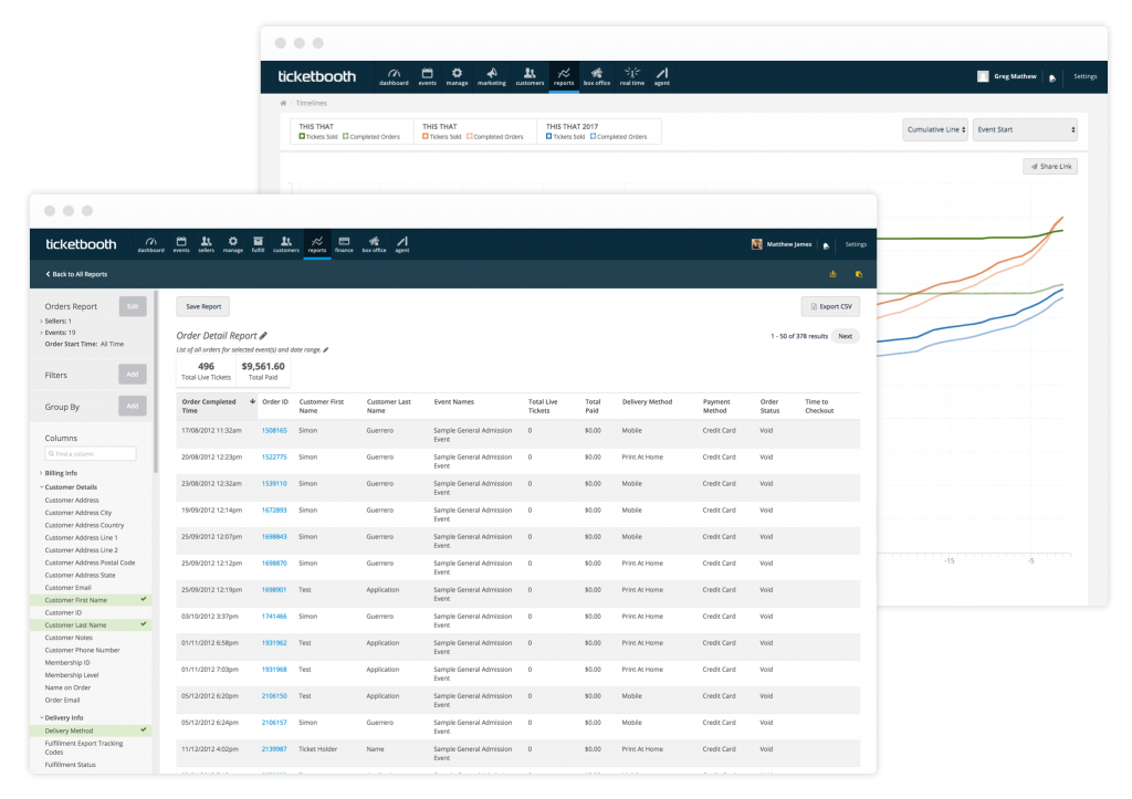 Online Ticketing - Ticketbooth